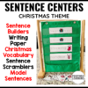 Christmas Writing Centers - Positively Learning