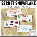 Secret Snowflake Notes - Positively Learning