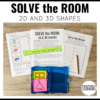 Solve the Room 2D and 3D Shapes - Positively Learning