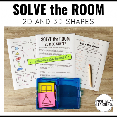 Solve the Room 2D and 3D Shapes - Positively Learning
