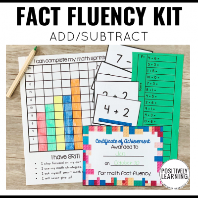 Fact Fluency Add and Subtract - Positively Learning