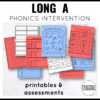 Long A Phonics Activities - Positively Learning