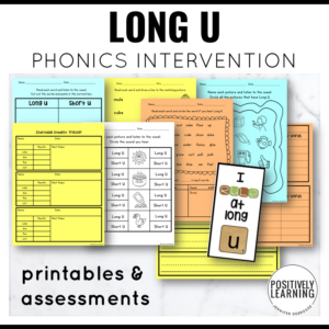 Long U Phonics - Positively Learning