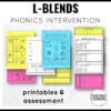 L-Blends Phonics - Positively Learning