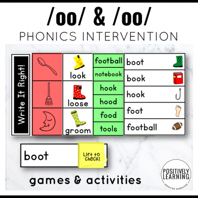 OO Sound Phonics - Positively Learning