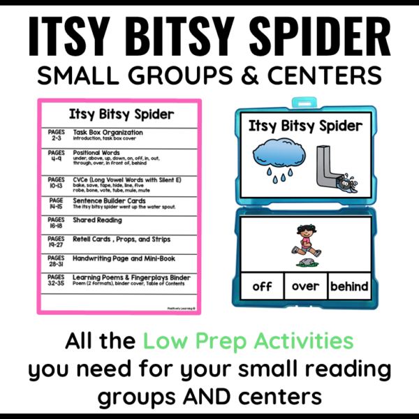 Itsy Bitsy Spider - Positively Learning