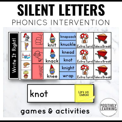 Silent Letters kn, wr, gn, mb - Positively Learning