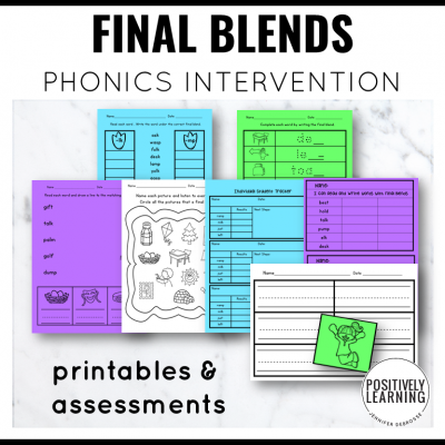 Final Blends Centers - Positively Learning
