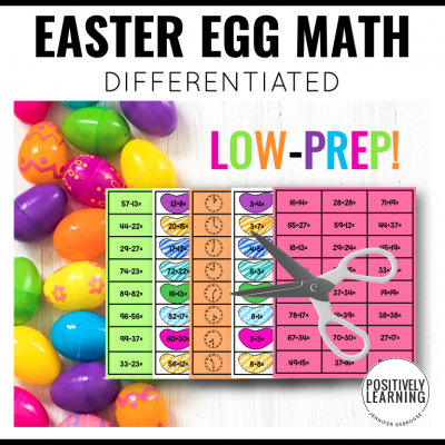 Easter Egg Math - Positively Learning