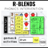 R-Blends Phonics Activities - Positively Learning