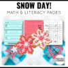 Snow Day Packet - Positively Learning