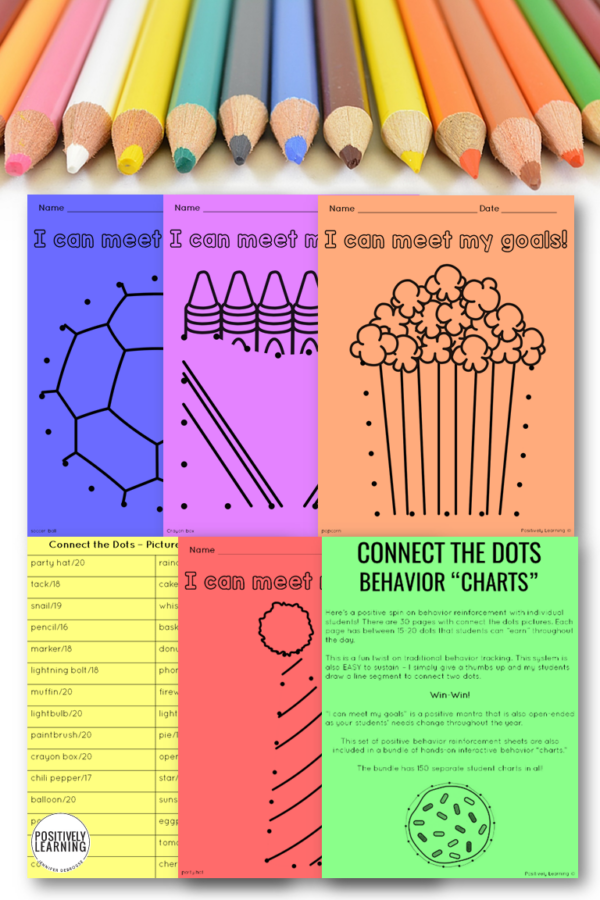 Behavior Charts Connect the Dots - Positively Learning