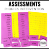 Phonics Assessments for K-2 - Positively Learning