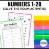 Solve the Room Numbers 1-20 - Positively Learning