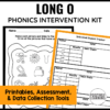 Long O Phonics Activities - Positively Learning