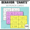 Behavior Punch Cards - Positively Learning