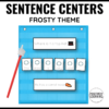Snowman Sentences - Positively Learning