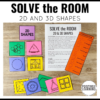 Solve the Room 2D and 3D Shapes - Positively Learning