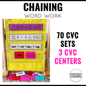 Chaining Word Work - Positively Learning
