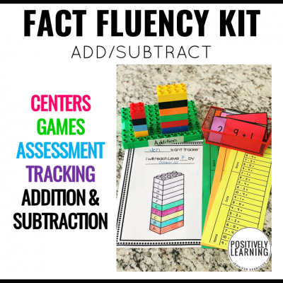 Fact Fluency Add and Subtract - Positively Learning