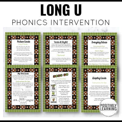 Long U Phonics - Positively Learning