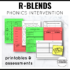 R-Blends Phonics Activities - Positively Learning
