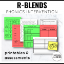 R-Blends Phonics Activities - Positively Learning