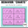 Behavior Punch Cards - Positively Learning