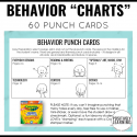 Behavior Punch Cards - Positively Learning