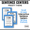 Snowman Sentences - Positively Learning