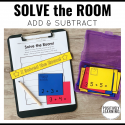 Addition and Subtraction Centers - Positively Learning