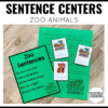 Zoo Animals Sentences - Positively Learning