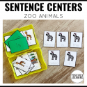 Zoo Animals Sentences - Positively Learning