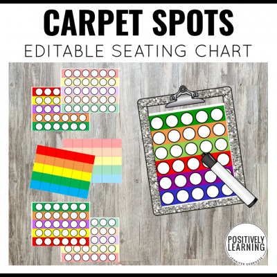 Carpet Seating Charts - Positively Learning