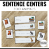 Zoo Animals Sentences - Positively Learning