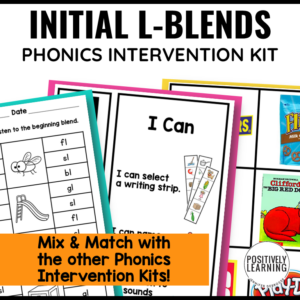 L-Blends Phonics - Positively Learning
