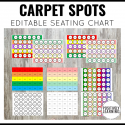 Carpet Seating Charts - Positively Learning