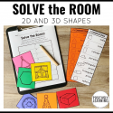 Solve the Room 2D and 3D Shapes - Positively Learning