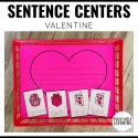 Valentine Sentence Centers - Positively Learning