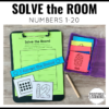 Solve the Room Numbers 1-20 - Positively Learning