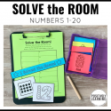 Solve the Room Numbers 1-20 - Positively Learning