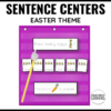Easter Writing Centers - Positively Learning