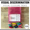 Visual Closure Tasks - Positively Learning
