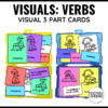 Verbs Vocabulary Cards - Positively Learning