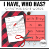 Christmas Sight Words Game - Positively Learning
