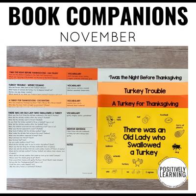 November Book Companions - Positively Learning