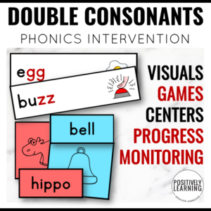 Double Consonants - Positively Learning