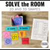 Solve the Room 2D and 3D Shapes - Positively Learning