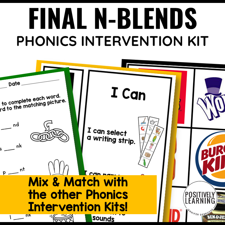 Phonemic Awareness Word Lists - Positively Learning