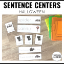 Halloween Writing Centers - Positively Learning